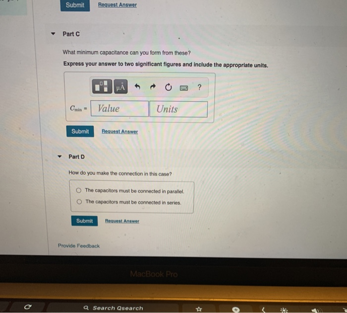 Solved Part A HV = 20 V is applied across the whole | Chegg.com