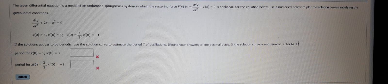 Solved given initial | Chegg.com