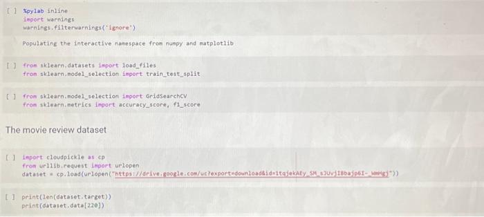 Solved Task 2 Build a SVC model to predict whether a movie | Chegg.com