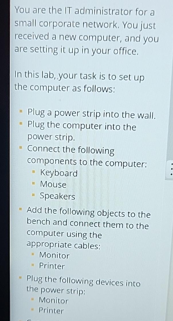 Solved You are the IT administrator for a small corporate | Chegg.com
