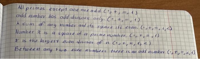 Solved Write the mathematical formulas corresponding to the | Chegg.com