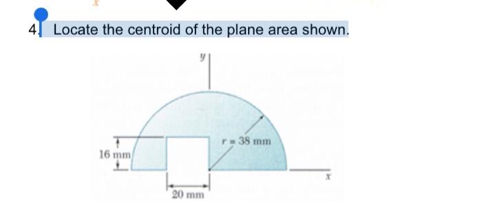 Solved For the angular section shown, calculate the moment | Chegg.com