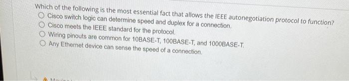 Solved When a collision occurs on a shared Ethernet network, | Chegg.com