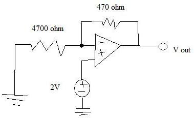 Solved For the circuit given, if the op amp (assume LF411) | Chegg.com