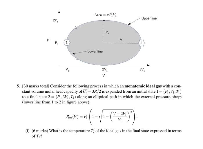 Solved [30 marks total] Consider the following process in | Chegg.com