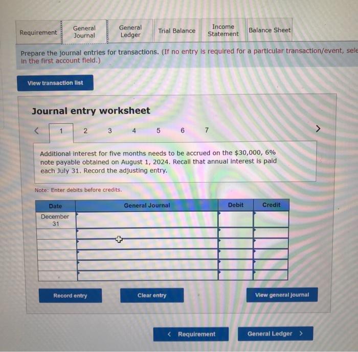 Solved Prepare the journal entries for transactions. (If no | Chegg.com