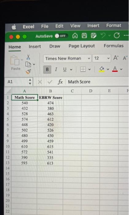 Solved The College Board SAT college entrance exam consists | Chegg.com