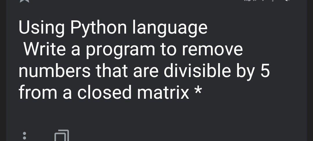 Solved Using Python language Write a program to remove | Chegg.com