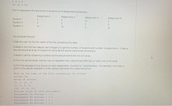 Solved DESCRIPTION Complete the program to read in values | Chegg.com