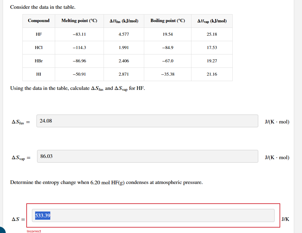 Solved Hello please helpConsider the data in the | Chegg.com