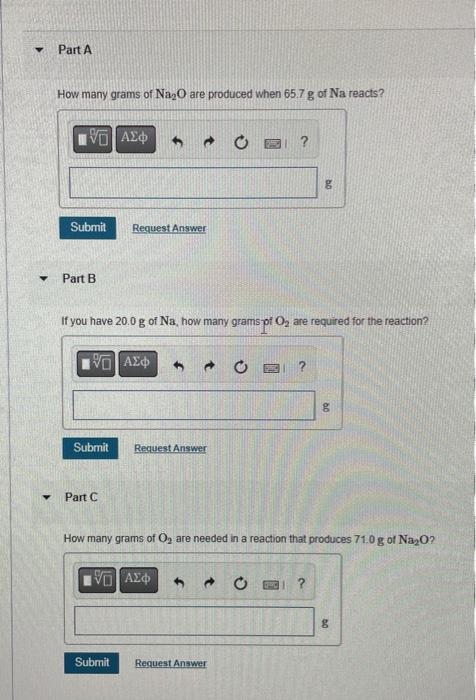 Solved Sodium reacts with oxygen to produce sodium oxide. | Chegg.com