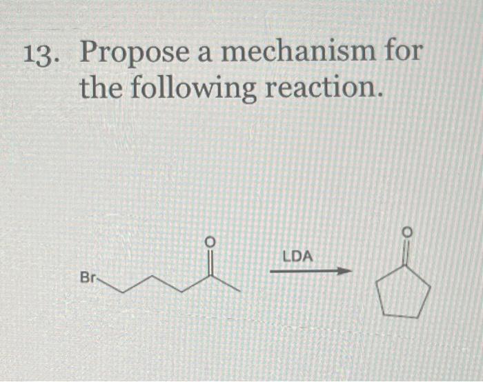 Solved 3. Propose a mechanism for the following reaction. | Chegg.com