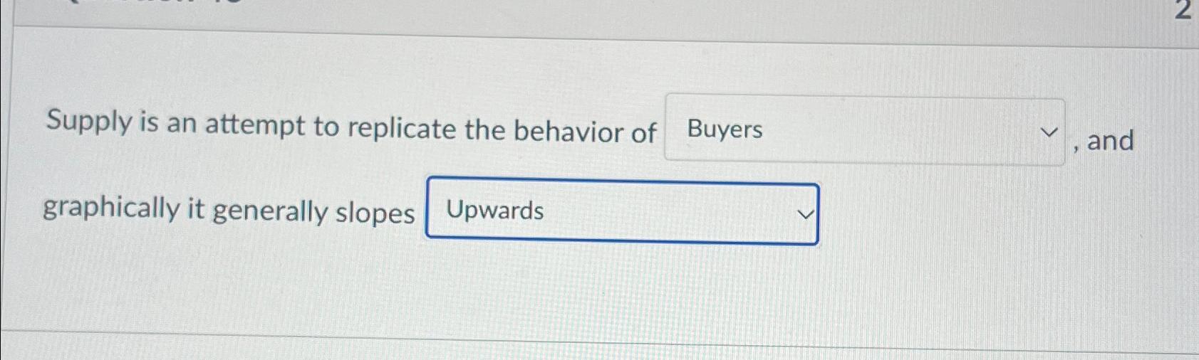 Solved Supply is an attempt to replicate the behavior o and | Chegg.com