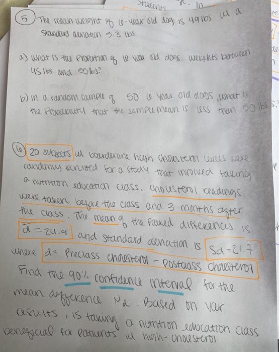 Solved here are my problems HANDwritten. please show all | Chegg.com