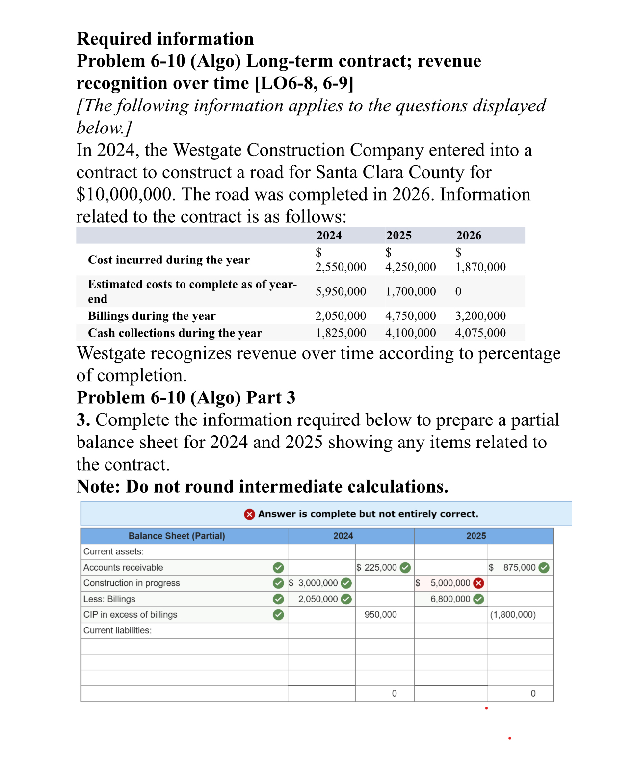 Solved Required informationProblem 6-10 (Algo) ﻿Long-term | Chegg.com