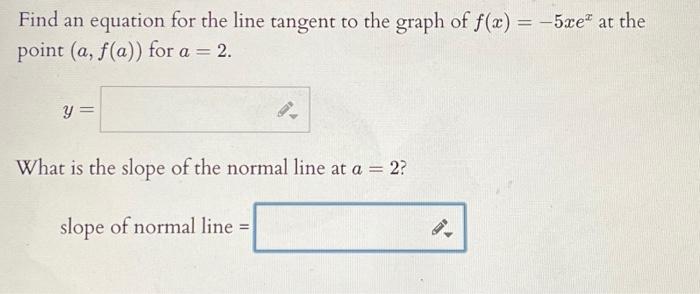 Solved Find an equation for the line tangent to the graph of | Chegg.com