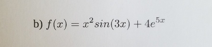 Solved *Differential Equation* Find the annihilator operator | Chegg.com