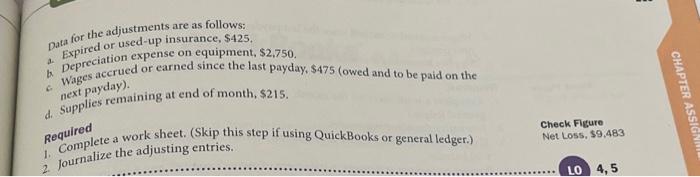 Solved PROBLEM 4-2B The trial balance of The New Decors for | Chegg.com