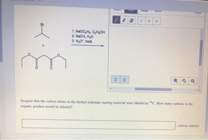 Solved Draw The Structure Of The Organic Product Formed When