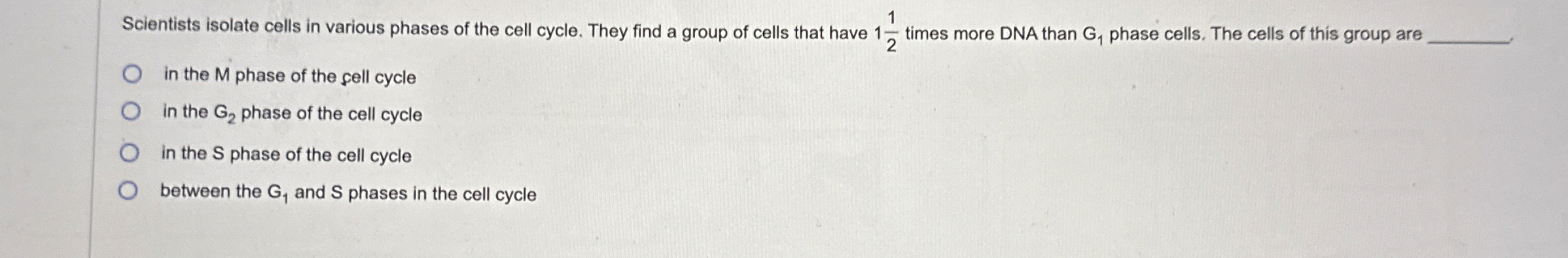 High Quality SOLUTION Scientists isolate cells in various phases of the | Chegg.com