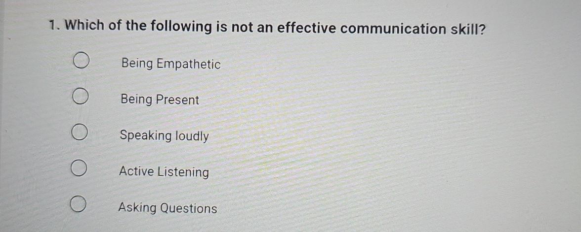 Solved Which of the following is not an effective | Chegg.com
