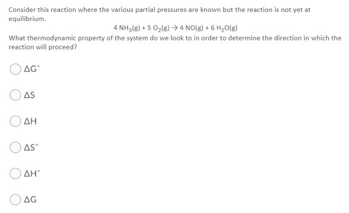 Solved For each equation, determine the sign of the entropy | Chegg.com