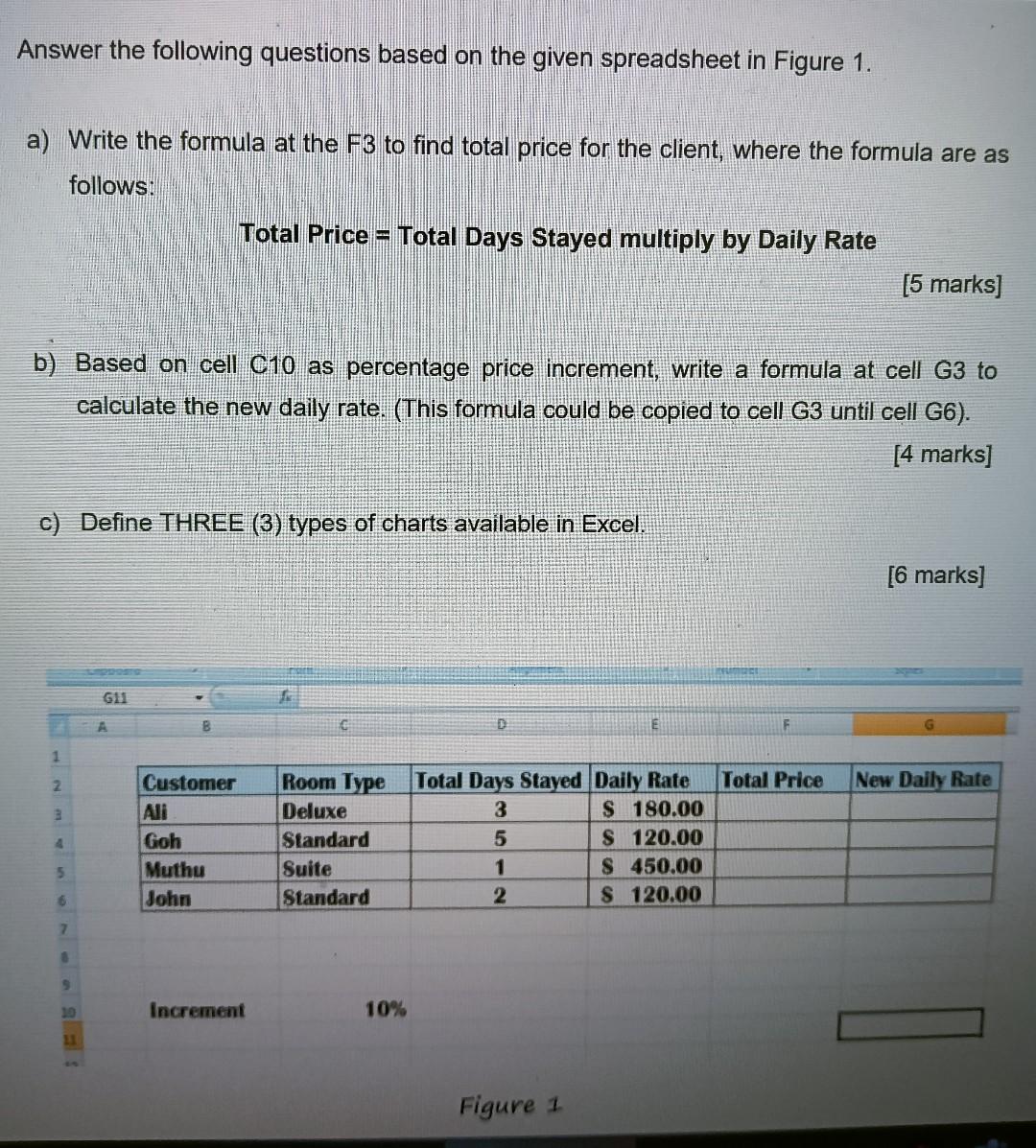 Solved Answer the following questions based on the given | Chegg.com