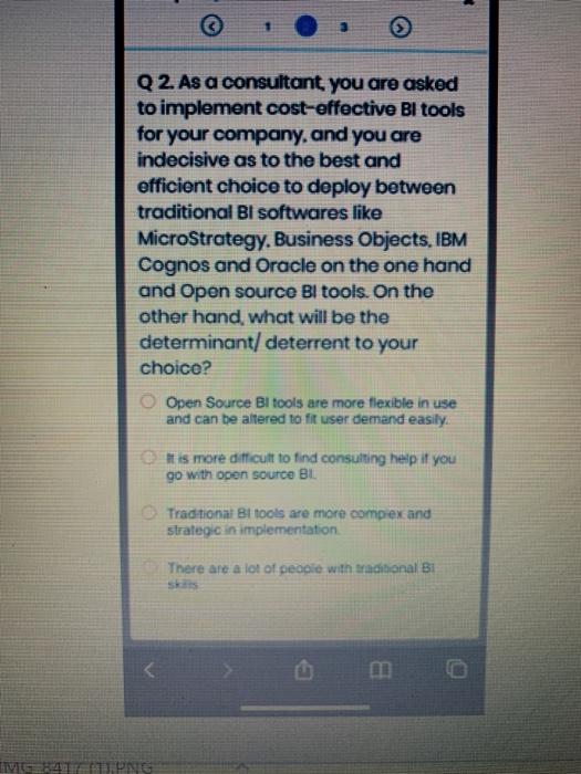 Solved Q2. As a consultant you are asked to implement | Chegg.com