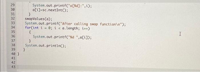 Solved public static void main(String args) \{ //create | Chegg.com