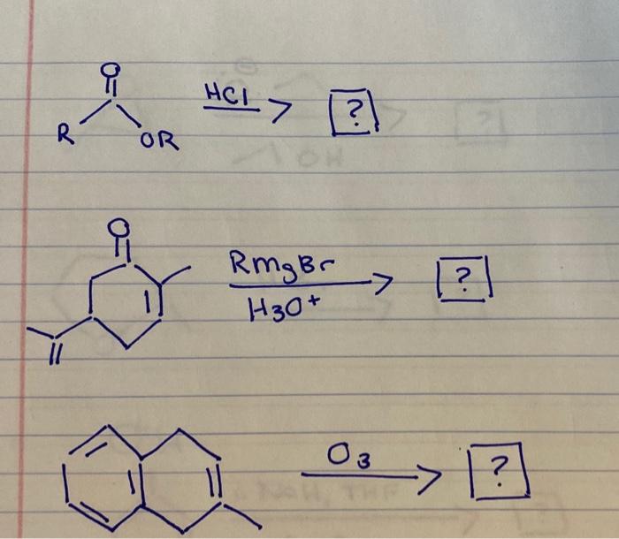Solved 05 R. HCL 7 7 ? R OR OF 유 Rmgbr H30 | ? II 03 > ? | Chegg.com