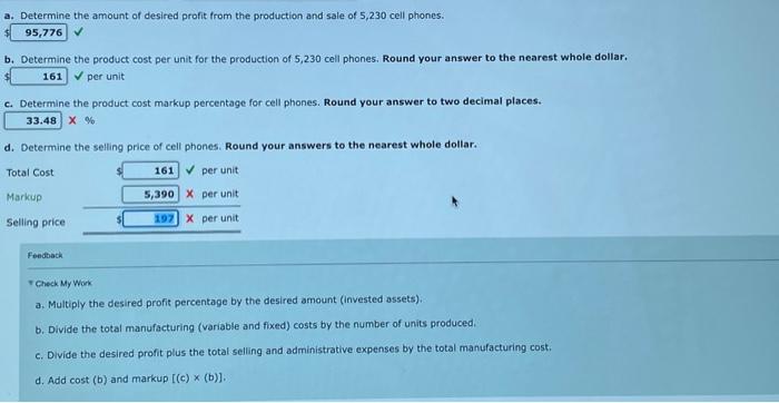 Solved Product Cost Method of Product Costing Myphone, Inc. | Chegg.com