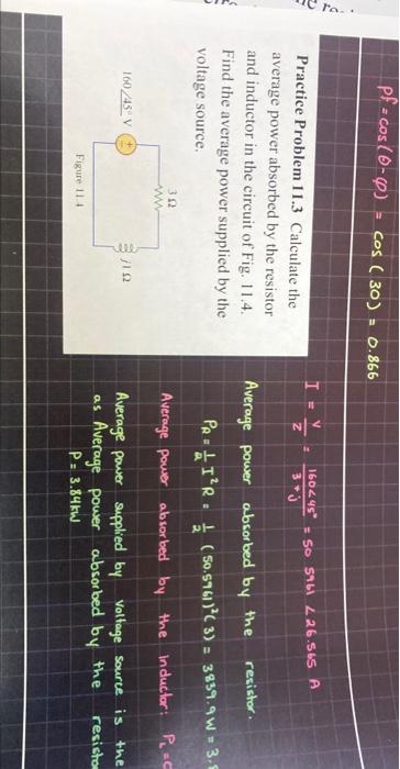 Solved Practice Problem 11.3 Calculate the | Chegg.com