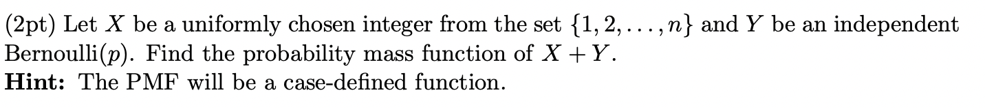 Solved Let x ﻿be a uniformly chosen integer from the set | Chegg.com