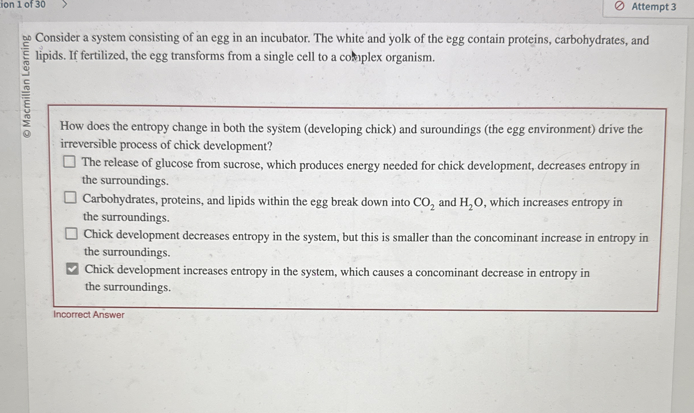 Solved How does the entropy change in both the system | Chegg.com