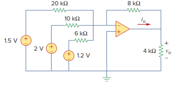 Solved How do you calculate Io this Op amp circuit?? | Chegg.com