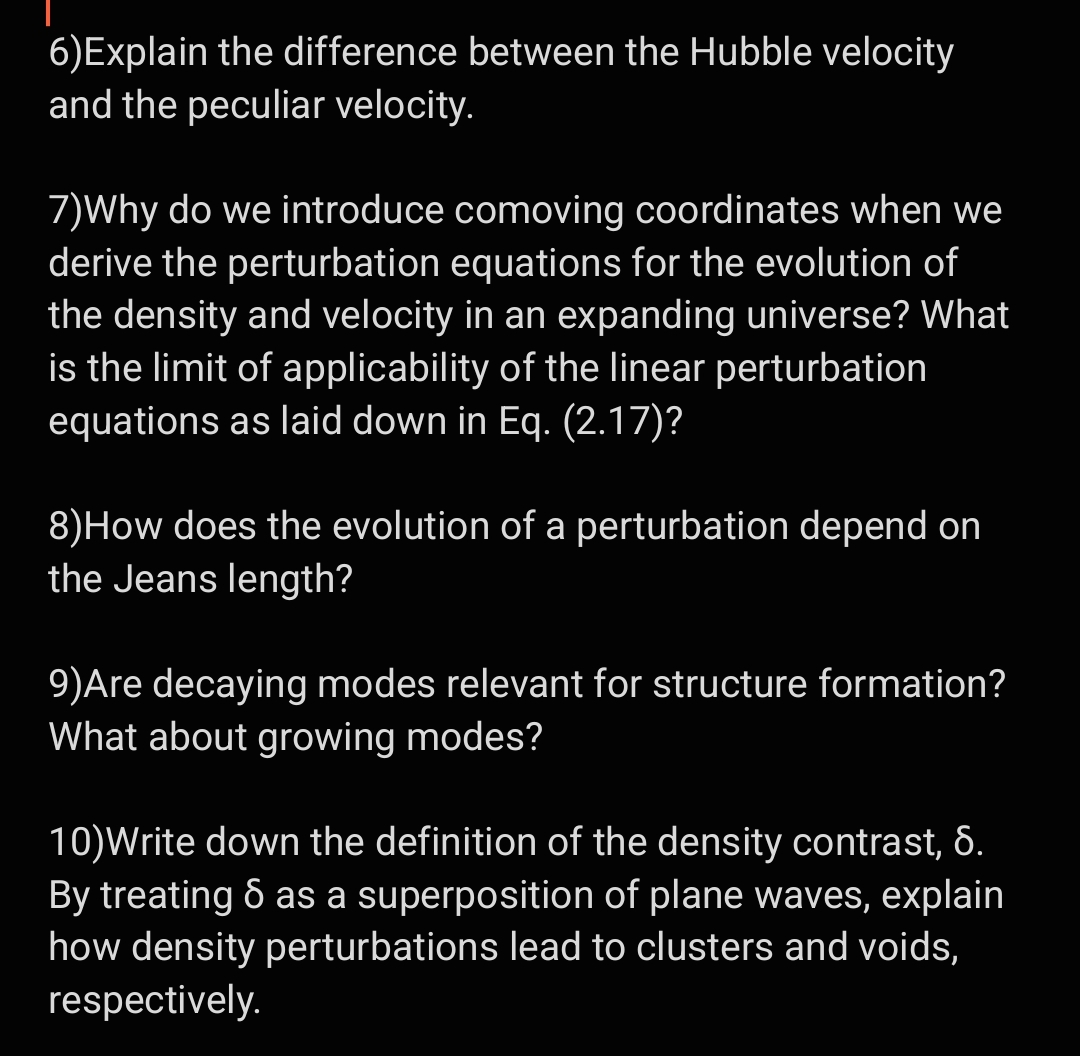 Solved Explain the difference between the Hubble velocity | Chegg.com
