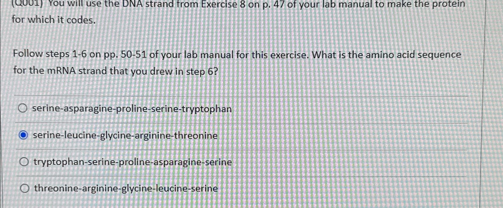 Solved for which it codes.Follow steps 1-6 ﻿on pp. 50-51 ﻿of | Chegg.com