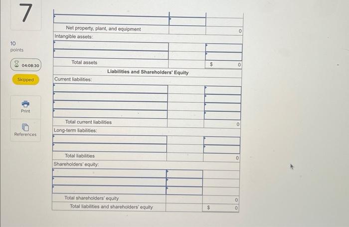 Solved Exercise 3-4 (Algo) Balance sheet preparation [LO3-2, | Chegg.com