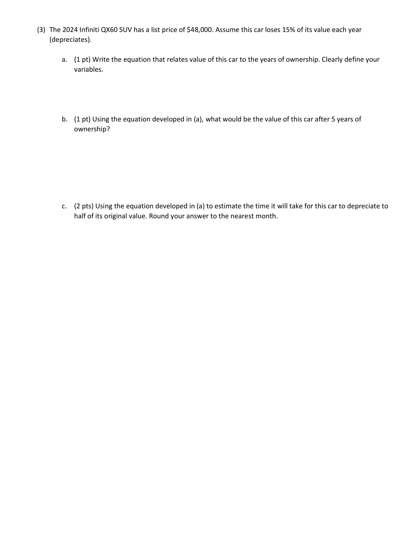 Solved Answer all of the questions. Show all work. Scan and | Chegg.com