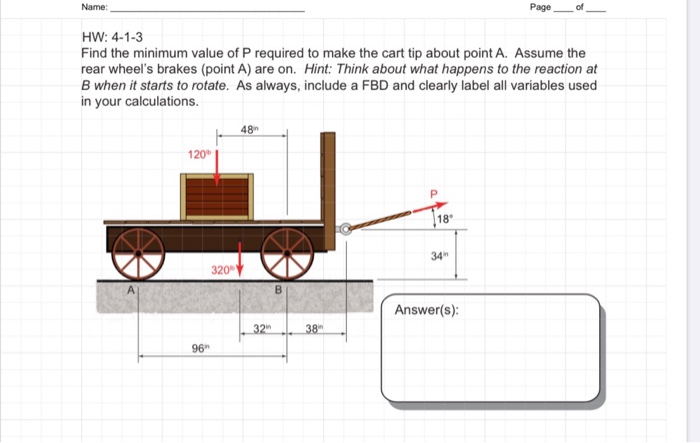 Solved statics class. simple 4 questions. I attached the | Chegg.com