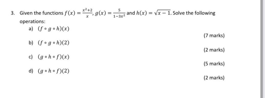 Solved 2. Sketch the graphs of each of the following | Chegg.com