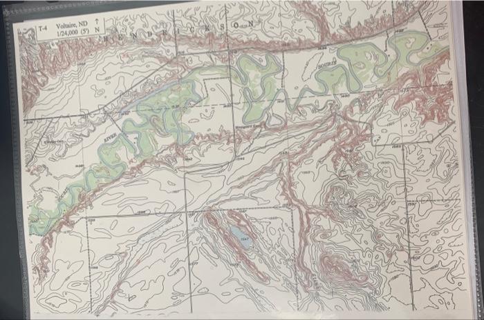 Solved The following questions are based on Map T−4, a | Chegg.com