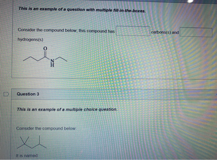 Solved This is an example of a question with multiple | Chegg.com