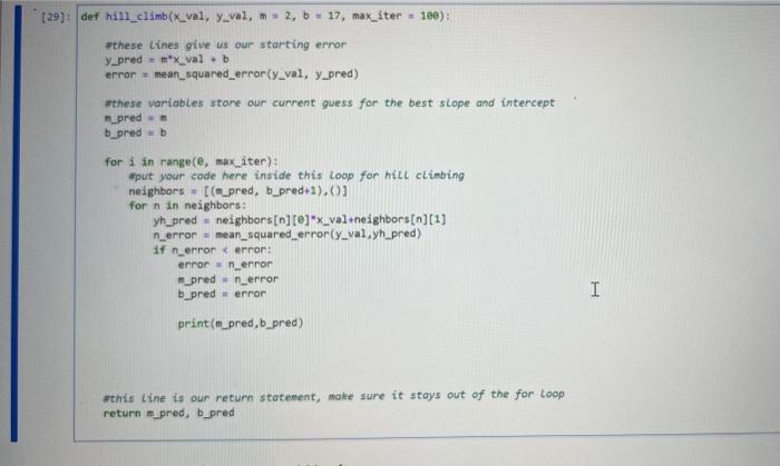Solved Hill Climbing as an Algorithm Now we are resding to | Chegg.com