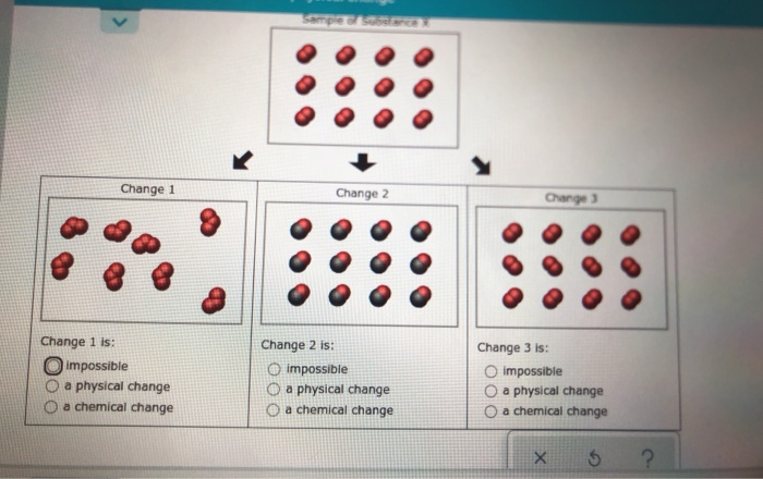 Solved Sampe Change 1 Change 2 Change 3 Change 1 is: | Chegg.com
