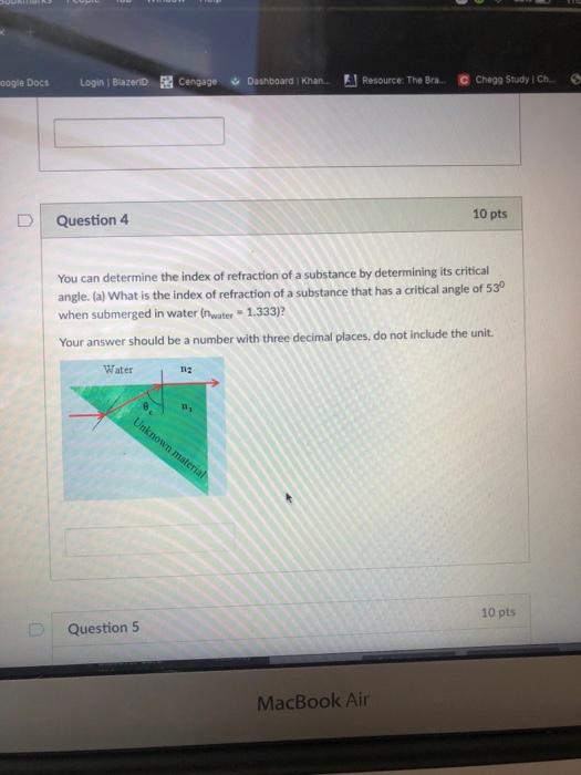 Solved oogle Docs Login Blazer Cengage Dashboard Khan | Chegg.com