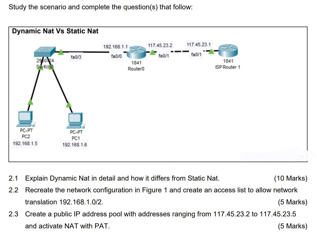 Solved Study the scenario and complete the question(s) that | Chegg.com