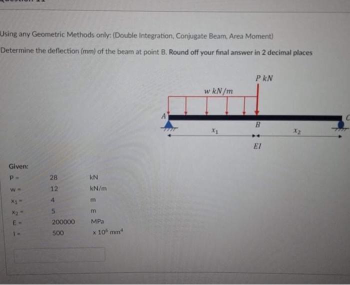Solved Using any Geometric Methods only: (Double | Chegg.com