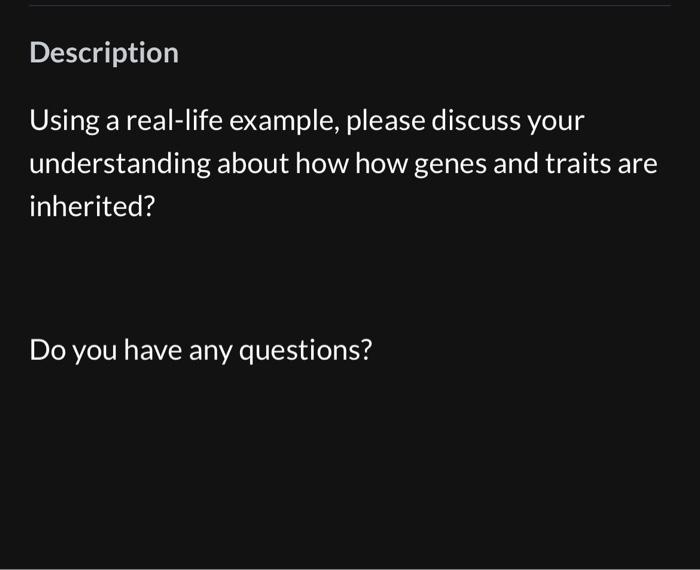 Solved In your own words, simple to understand. In a few | Chegg.com