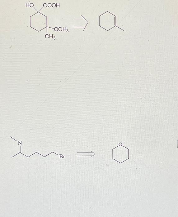 Solved solve these synthesis problems | Chegg.com